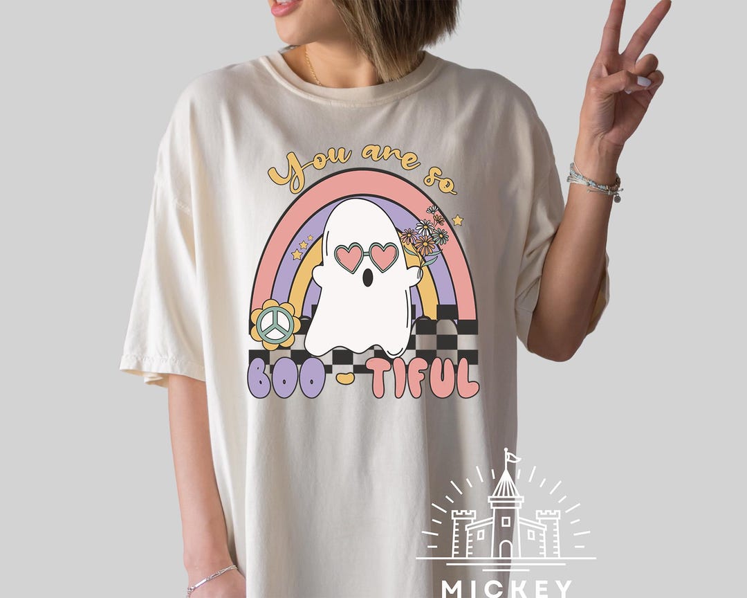 You Are so Boo Tiful Retro Ghost Comfort Colors Tshirt | Halloween ...