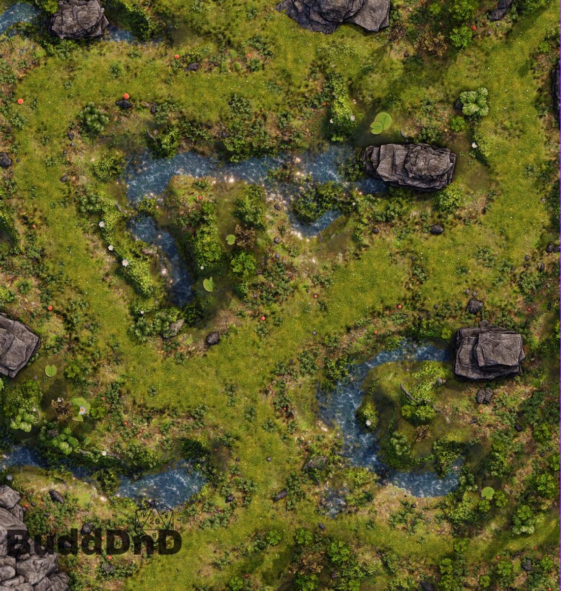 Jungle Themed Maps for D&D or Other Ttrpg's - Etsy