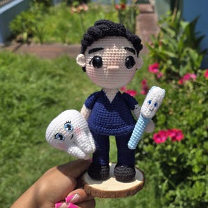 DENTIST PATTERN 20cm Amigurumi - Etsy