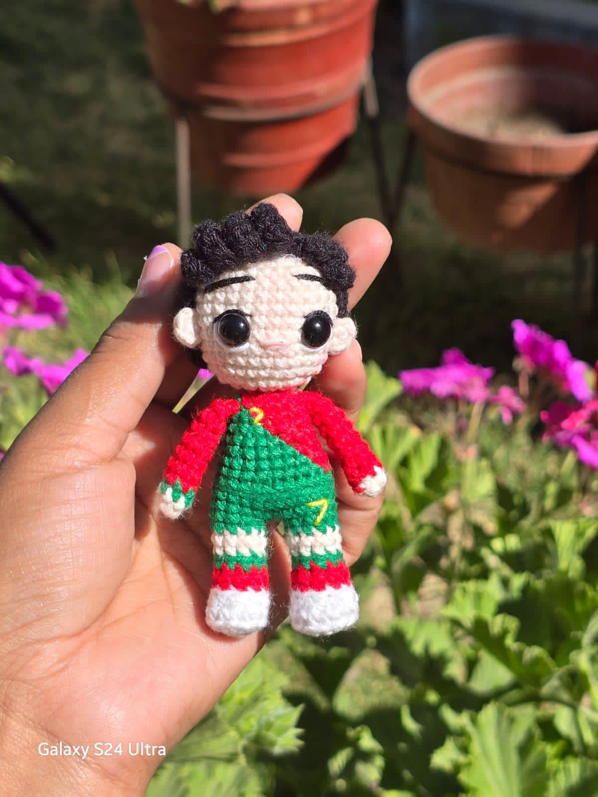 Cristiano Ronaldo (CR7) Keychain PATTERN - Etsy