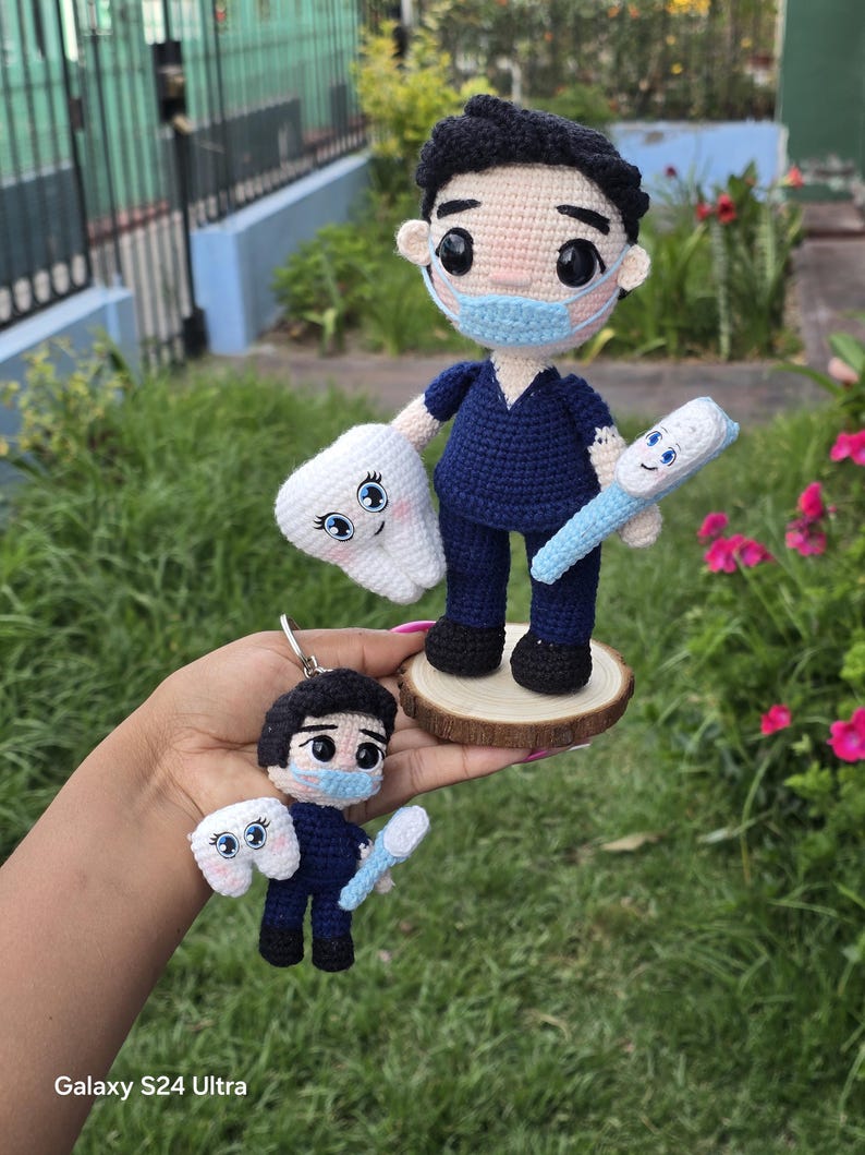 DENTIST PATTERN 20cm Amigurumi - Etsy