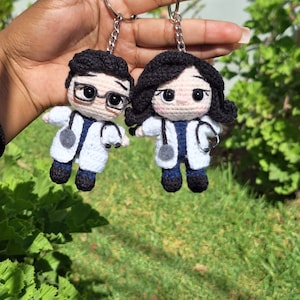 Doctor or Nurse Keychain Pattern - Etsy