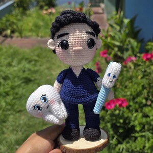 DENTIST PATTERN 20cm Amigurumi - Etsy