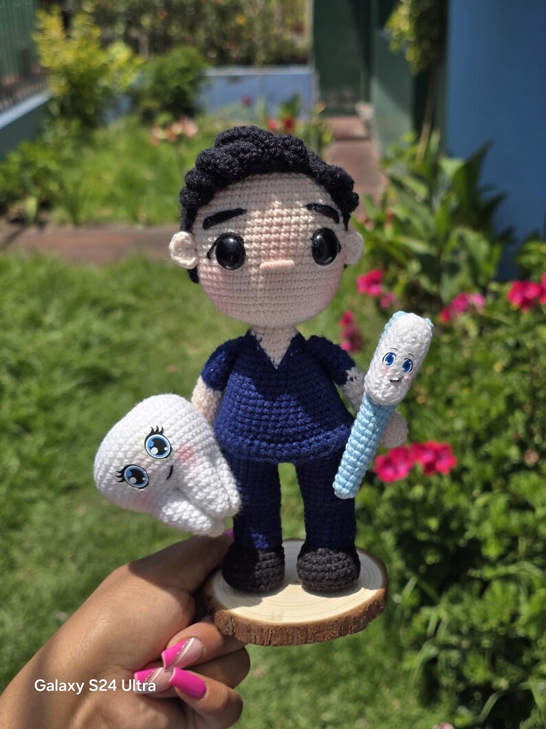 DENTIST PATTERN 20cm Amigurumi - Etsy