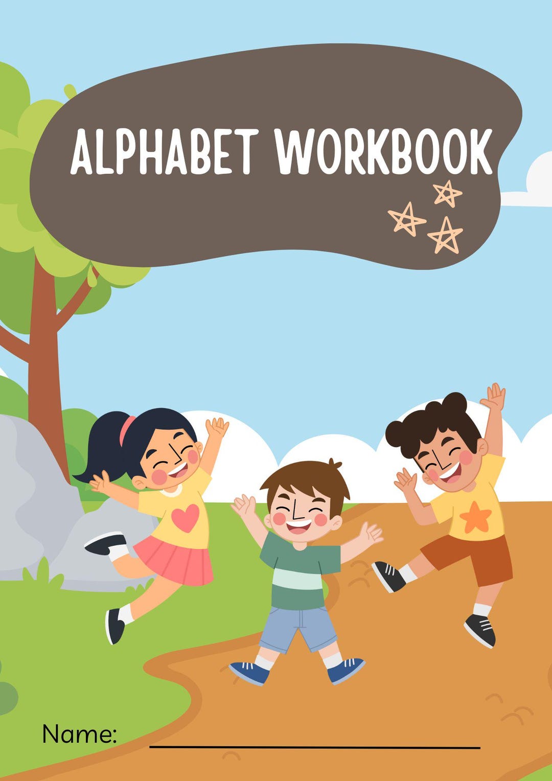 Preschool Alphabets Workbook - Etsy