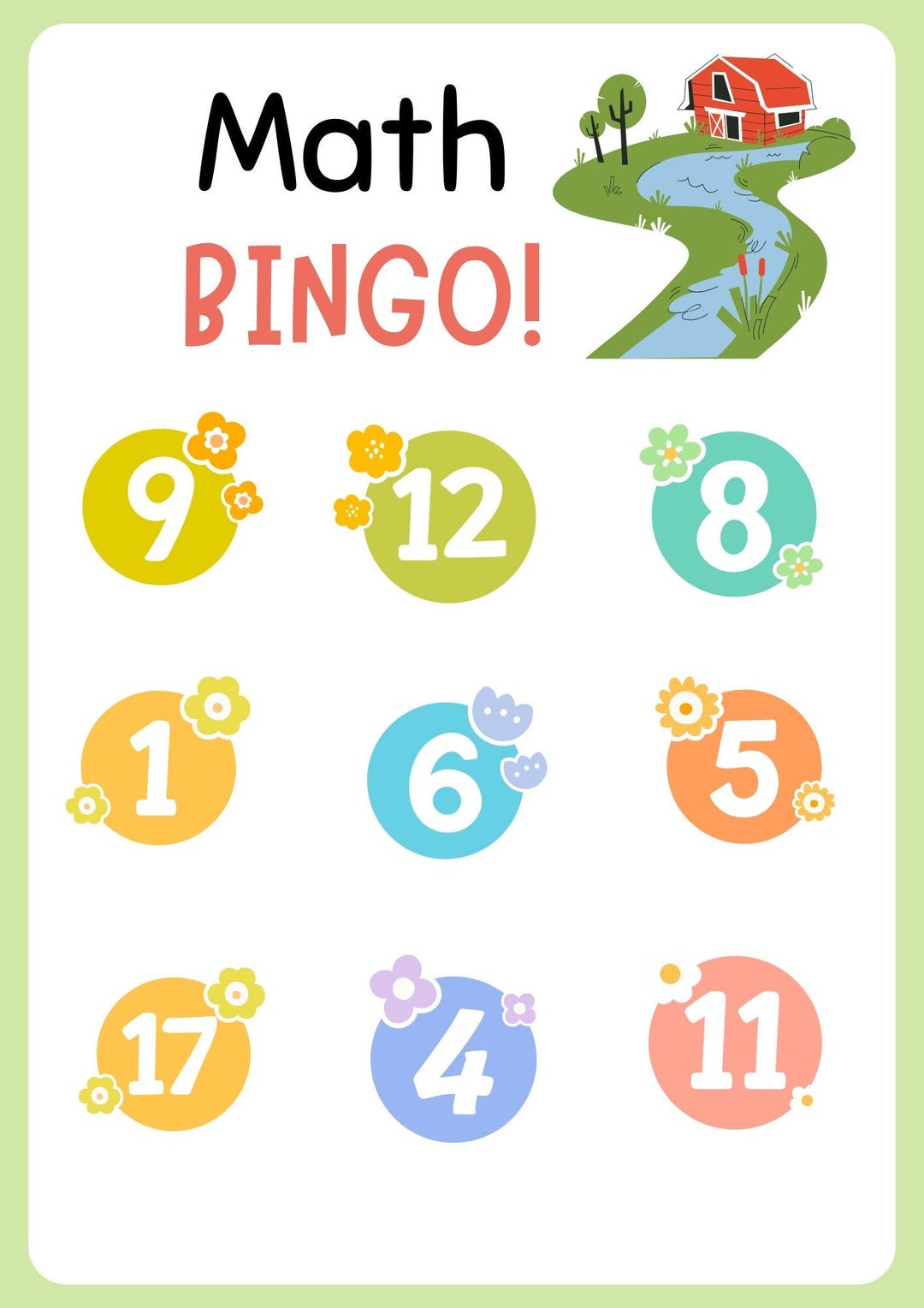 Number Ninja Bingo - a Fun and Educational Math Game Perfect for ...