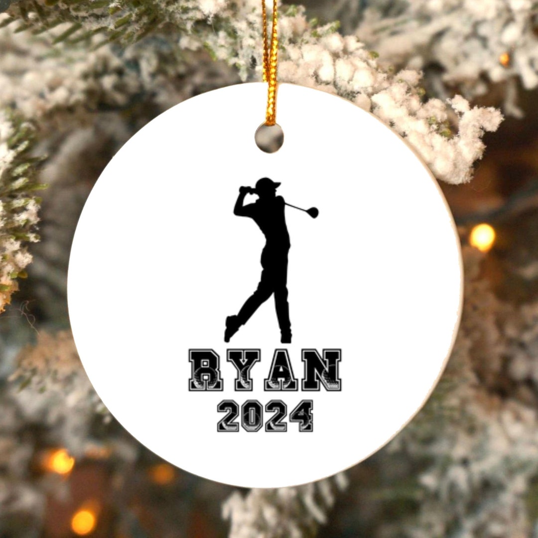 Personalized Sports Christmas Ornaments, Personalized Gifts for Kids ...