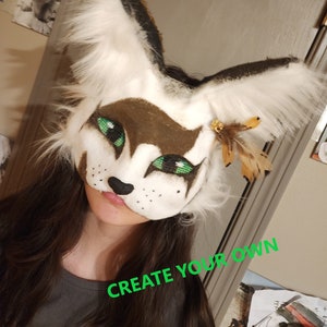 CREATE YOUR OWN Custom Mask Animal Mask Commissions These Are Examples ...