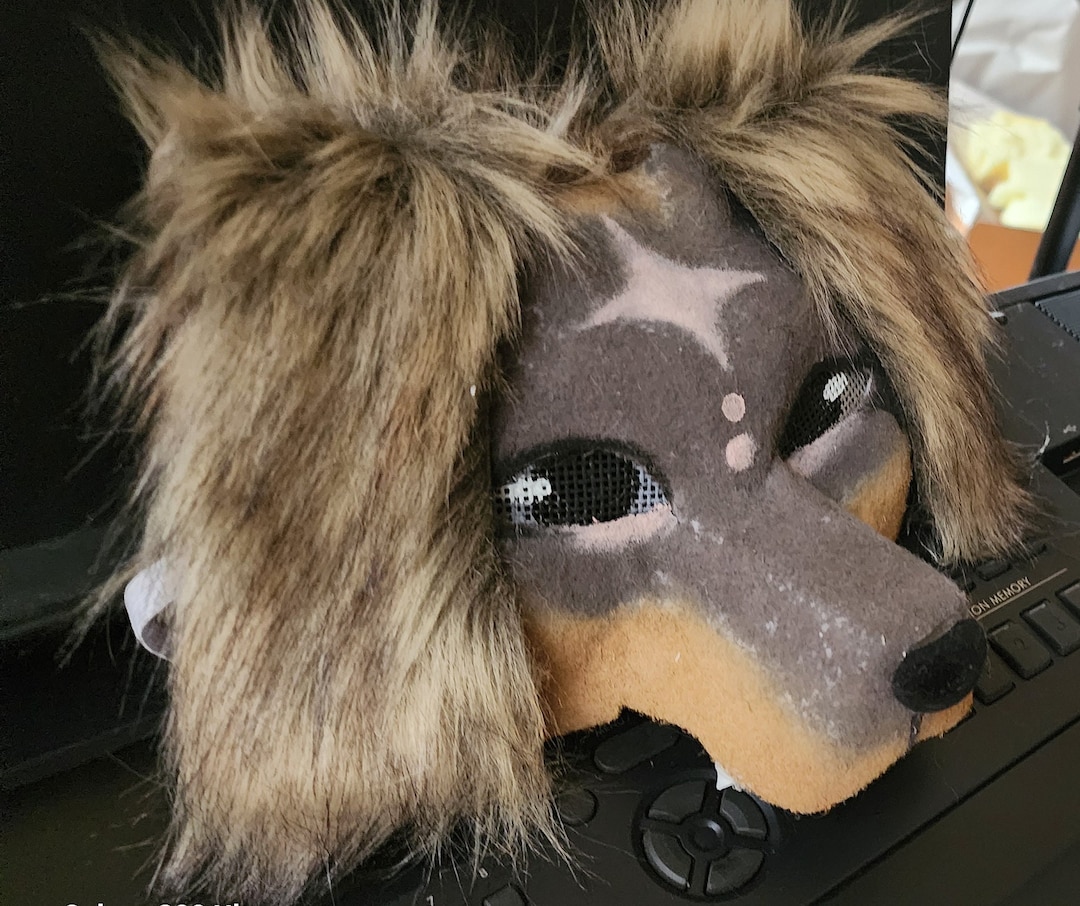 DOG Therian Mask Replica Made to Order - Etsy