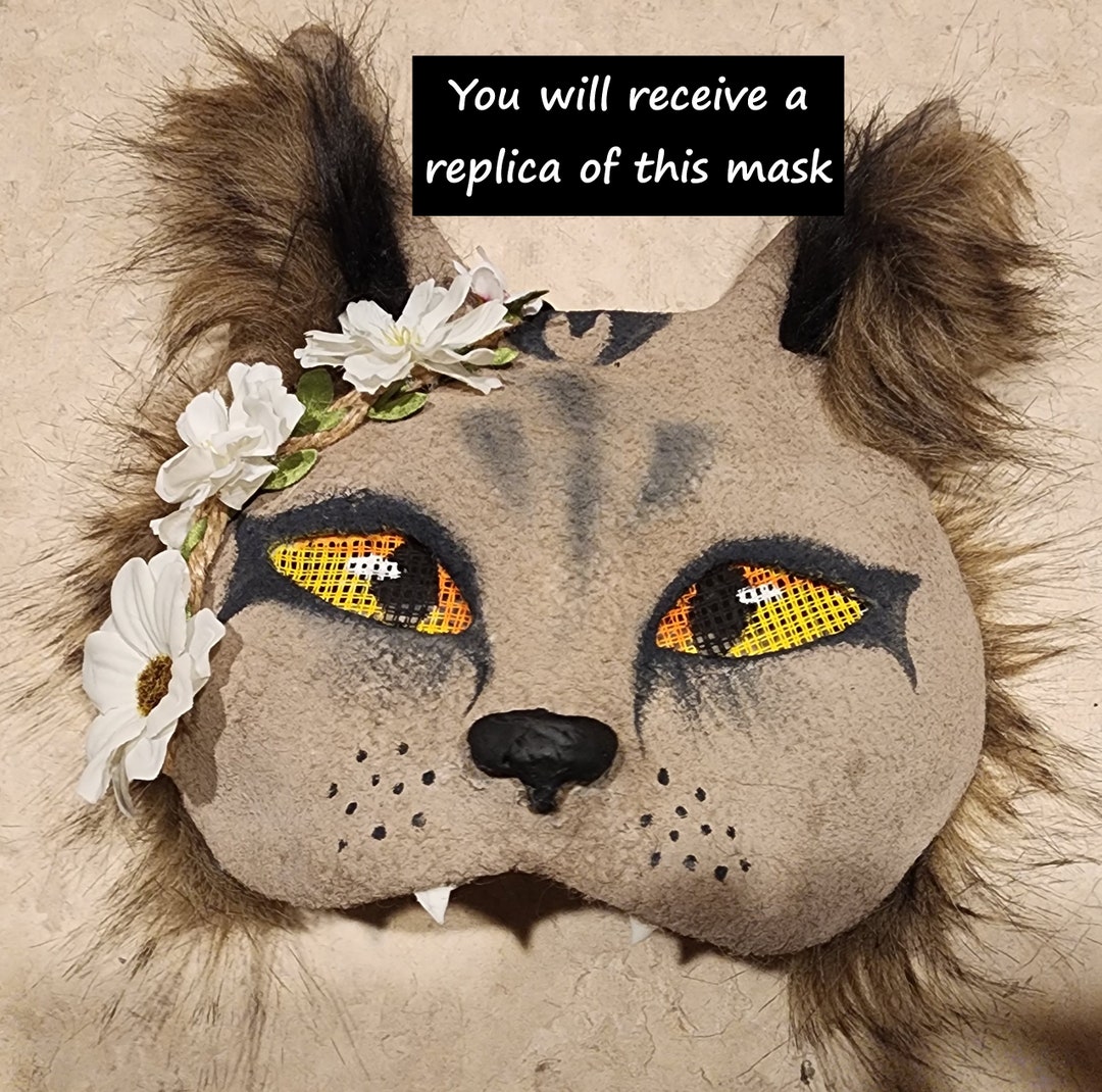 Cat Therian Mask - Replica Made to Order - Etsy