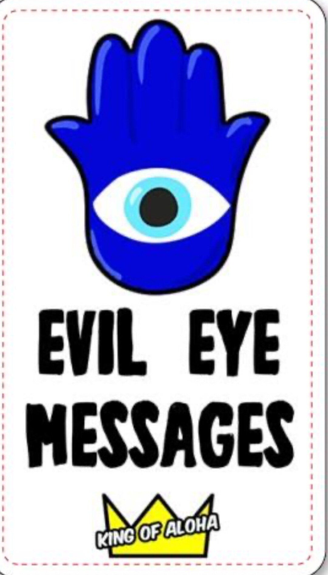 Evil Eye Messages Deck 120 Card Deck - Etsy