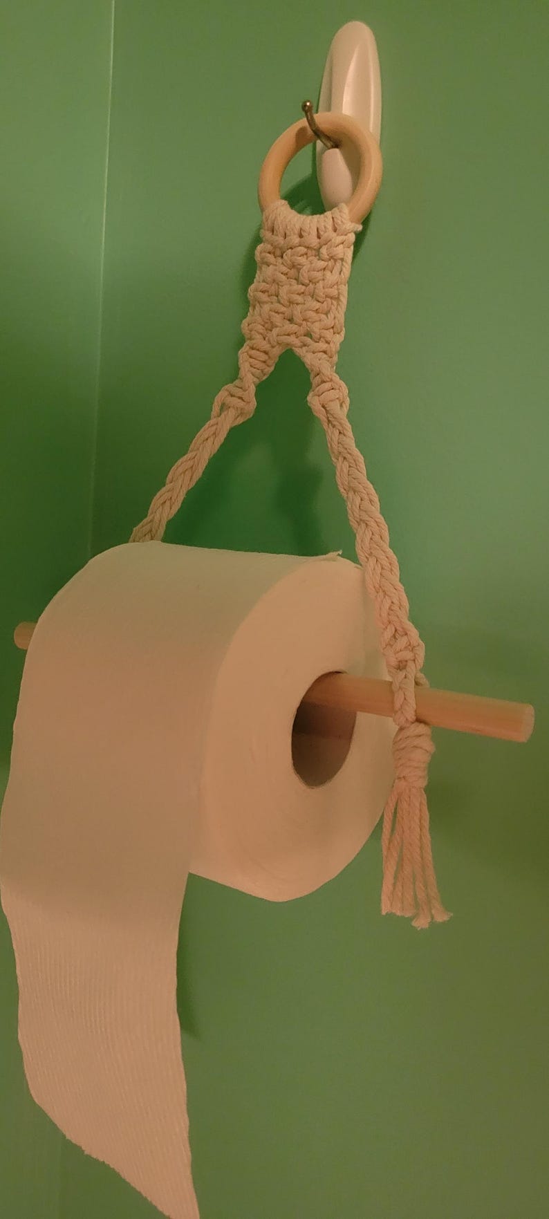 Macrame Toilet Paper Holder - Etsy