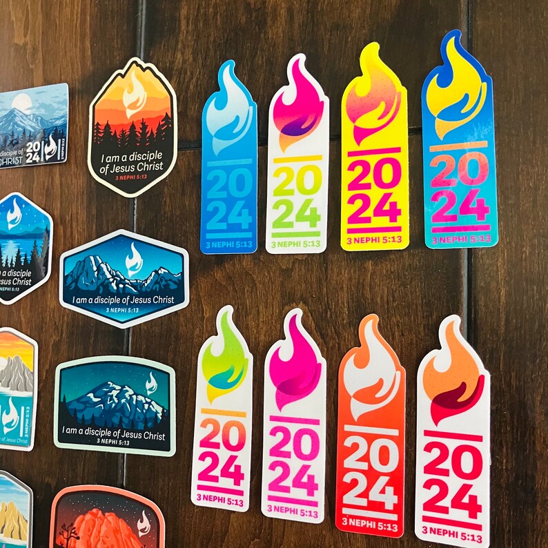 40 Stickers You Pick LDS Youth Theme Stickers I Am a Disciple of Jesus ...