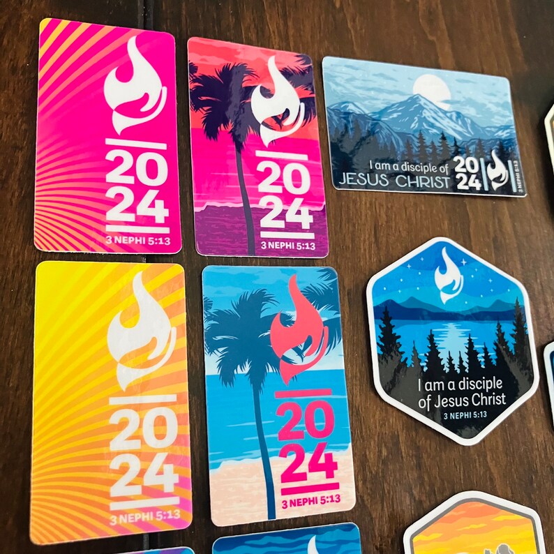 40 Stickers You Pick LDS Youth Theme Stickers I Am a Disciple of Jesus ...