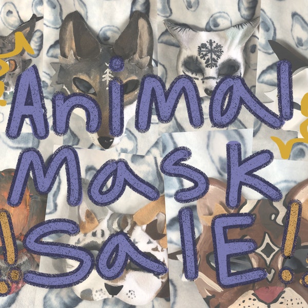Animal Mask - Etsy