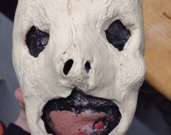 Halloween Scary Bloody Creepy Trypophobia Zombie Latex Mask, Infected ...