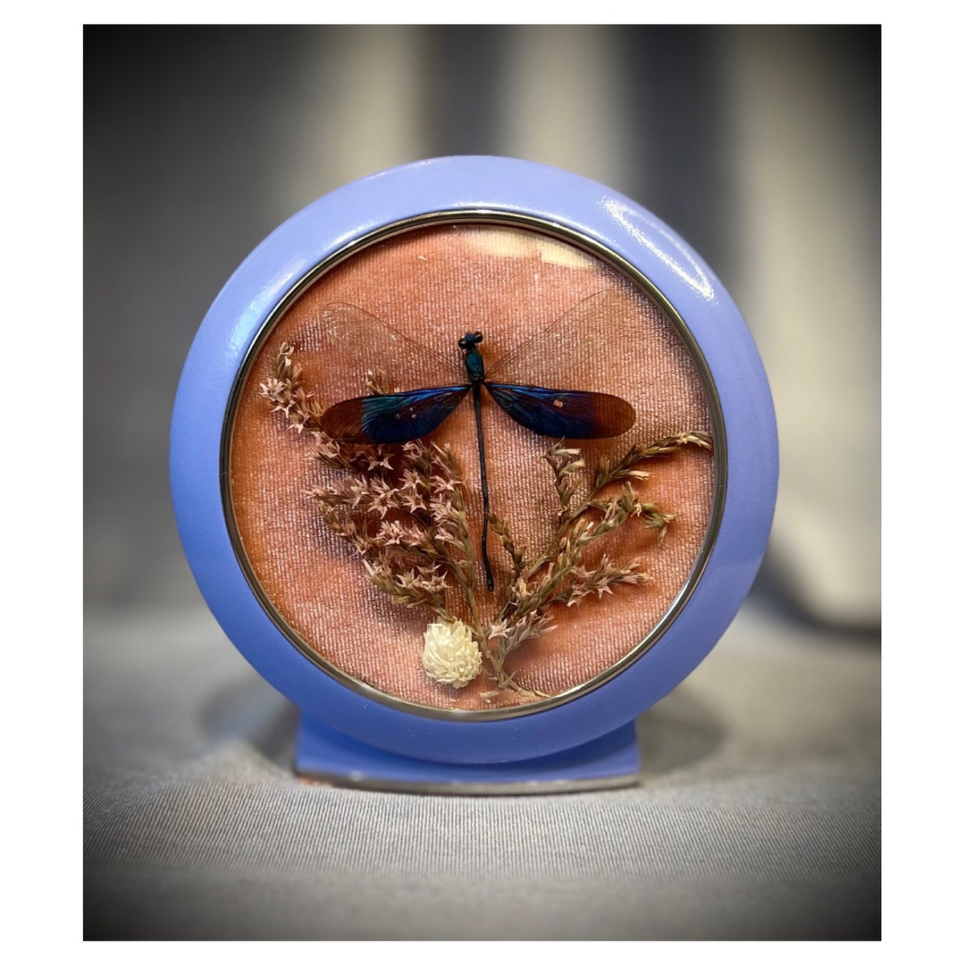 Big Ben Alarm Clock With Damselfly Lilac - Etsy