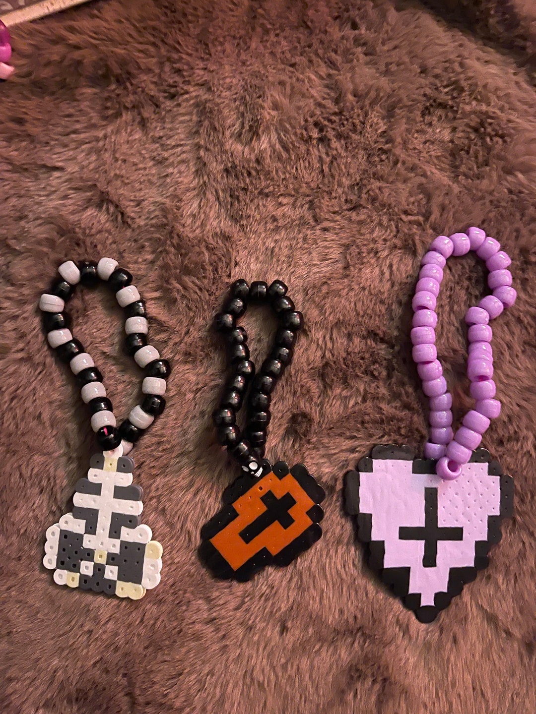 Goth Perler Bracelets - Etsy