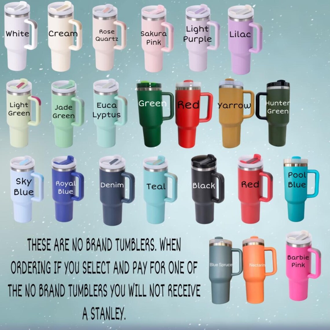 40 Oz Tumbler Pickle Pickles Handle Straw Pickle Lover Customized Laser ...