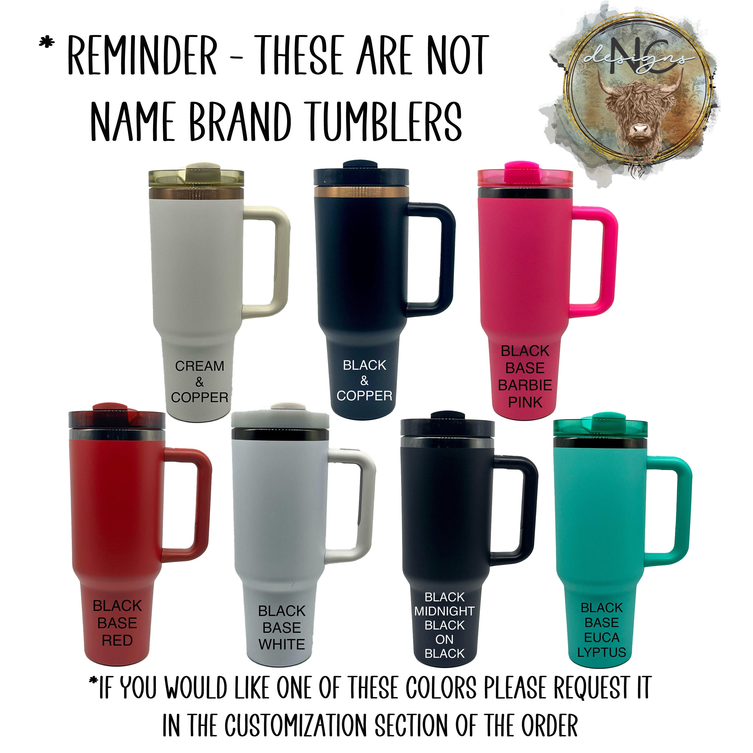 40 Oz Tumbler Pickle Pickles Handle Straw Pickle Lover Customized Laser ...