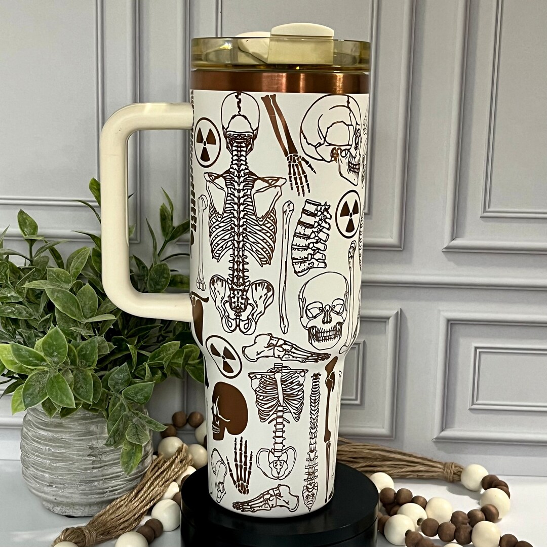 40 Oz Laser Engraved Tumbler Radiology Radiologist Xray Tech Tumbler ...