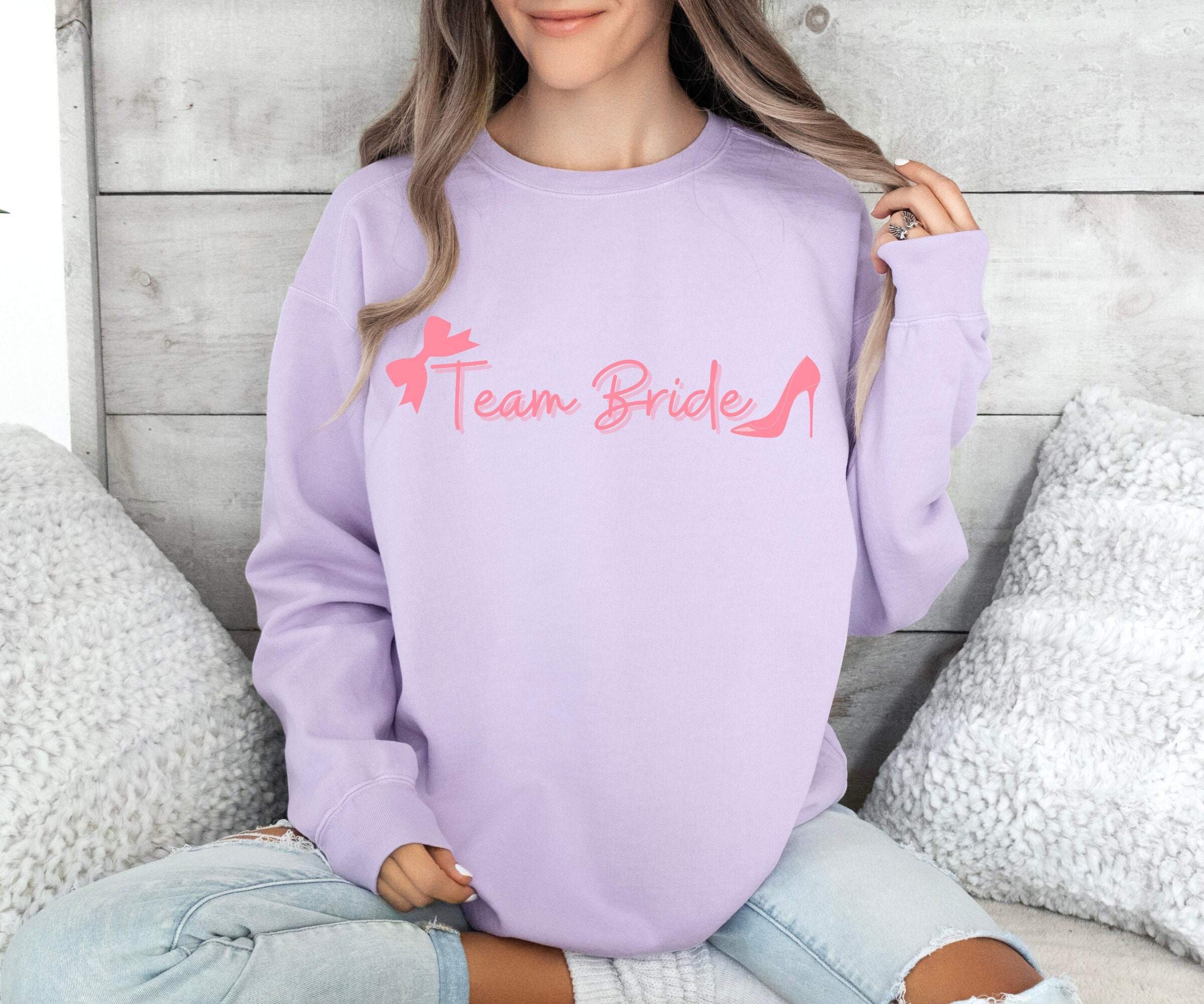 Team Bride Sweatshirt, Bachelorette Party Shirt, Bridal Party ...