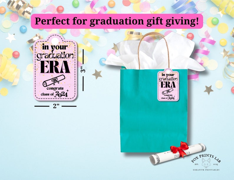 Graduation Era Gift Tags Taylor Swift Printable Instant Download ...