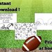 Super Bowl Party | Coloring Pages | INSTANT DOWNLOAD | Printable | Kids ...