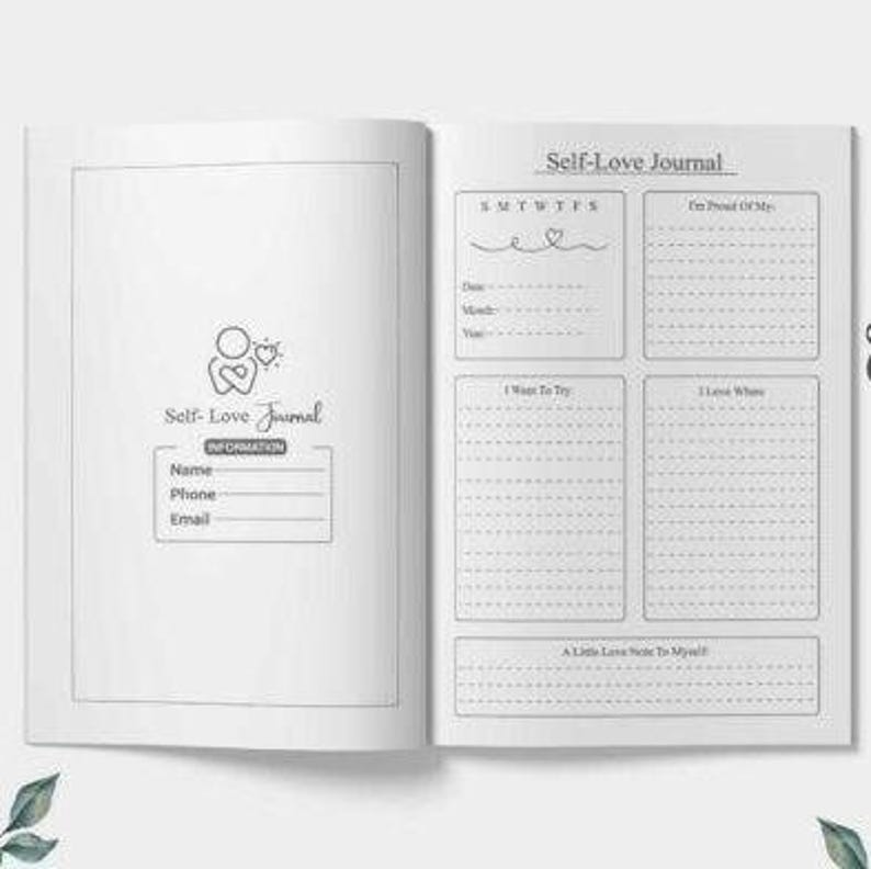 Self Love Journal. - Etsy