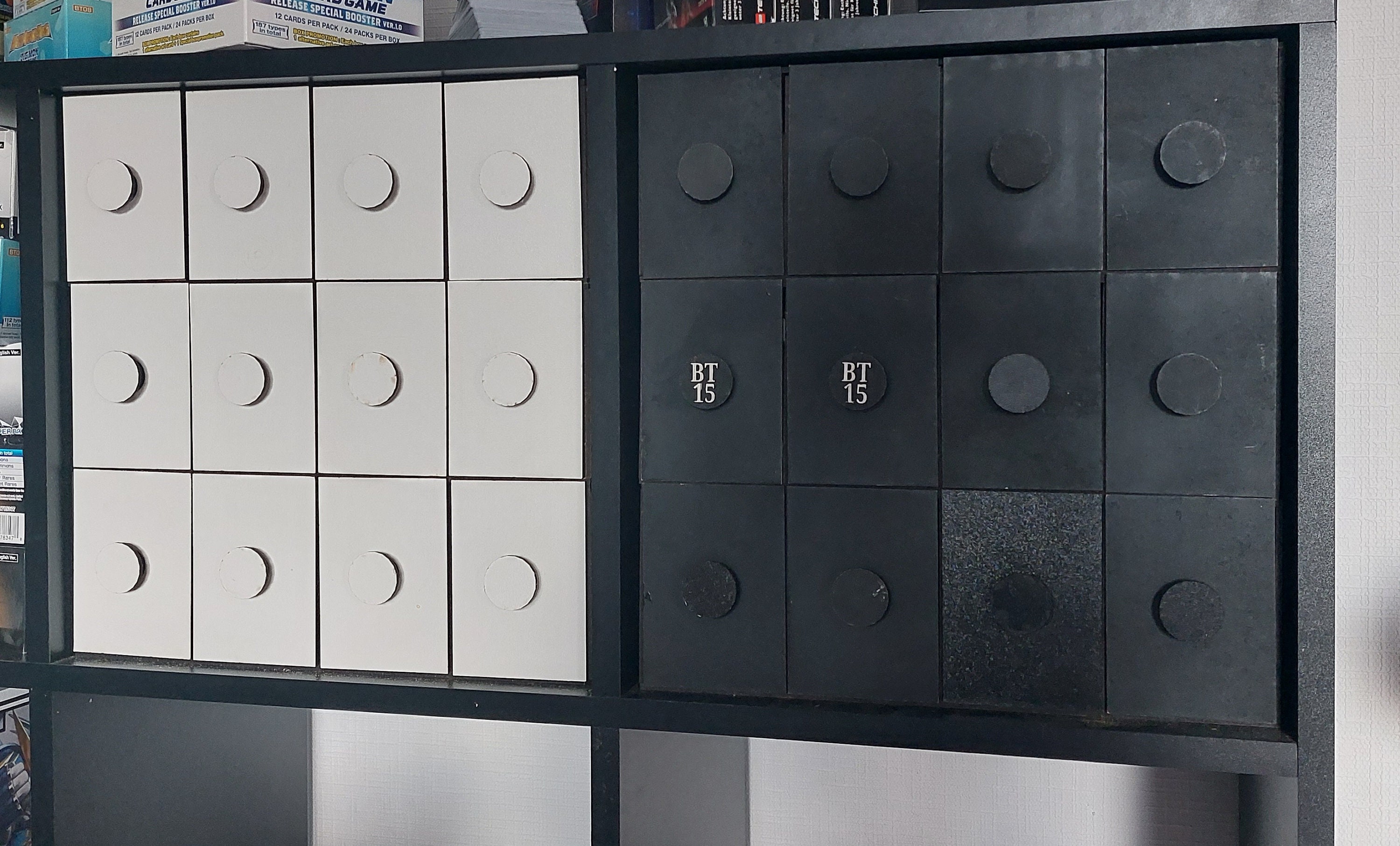 Trading Card Storage Box - Card Holder With 4 Drawers - Kallax ...