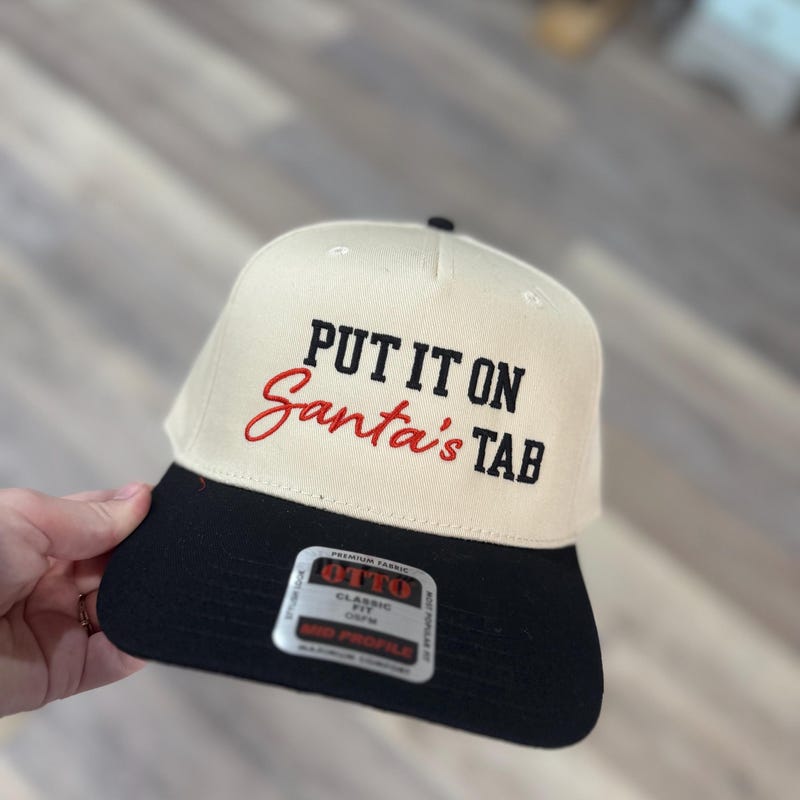 Embroidery Christmas Tab - Etsy