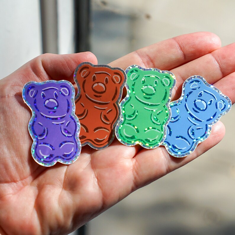 Gummy Bear Sticker Pack - Etsy