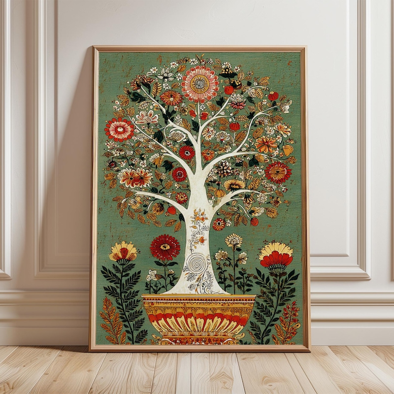 Indian Printed Frames - Etsy UK