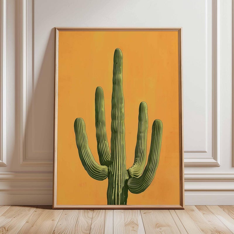 Cactus Poster - Etsy