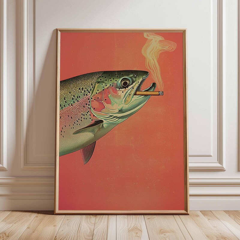 Fish Poster - Etsy