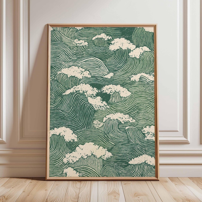 Japanese Minimal Art - Etsy