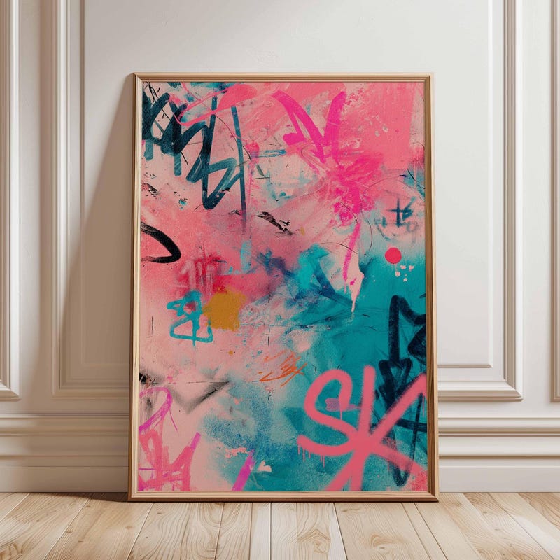 Graffiti Wall Art Print - Etsy Australia
