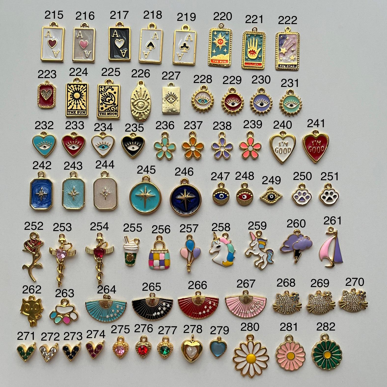 Build Your Own Custom Charm Keychain,personalized Bag Charm,cute ...
