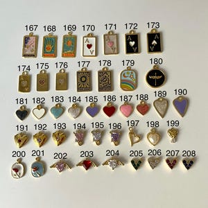 Build Your Own Custom Charm Bracelets for Women, Pick Your Charms, Gold ...