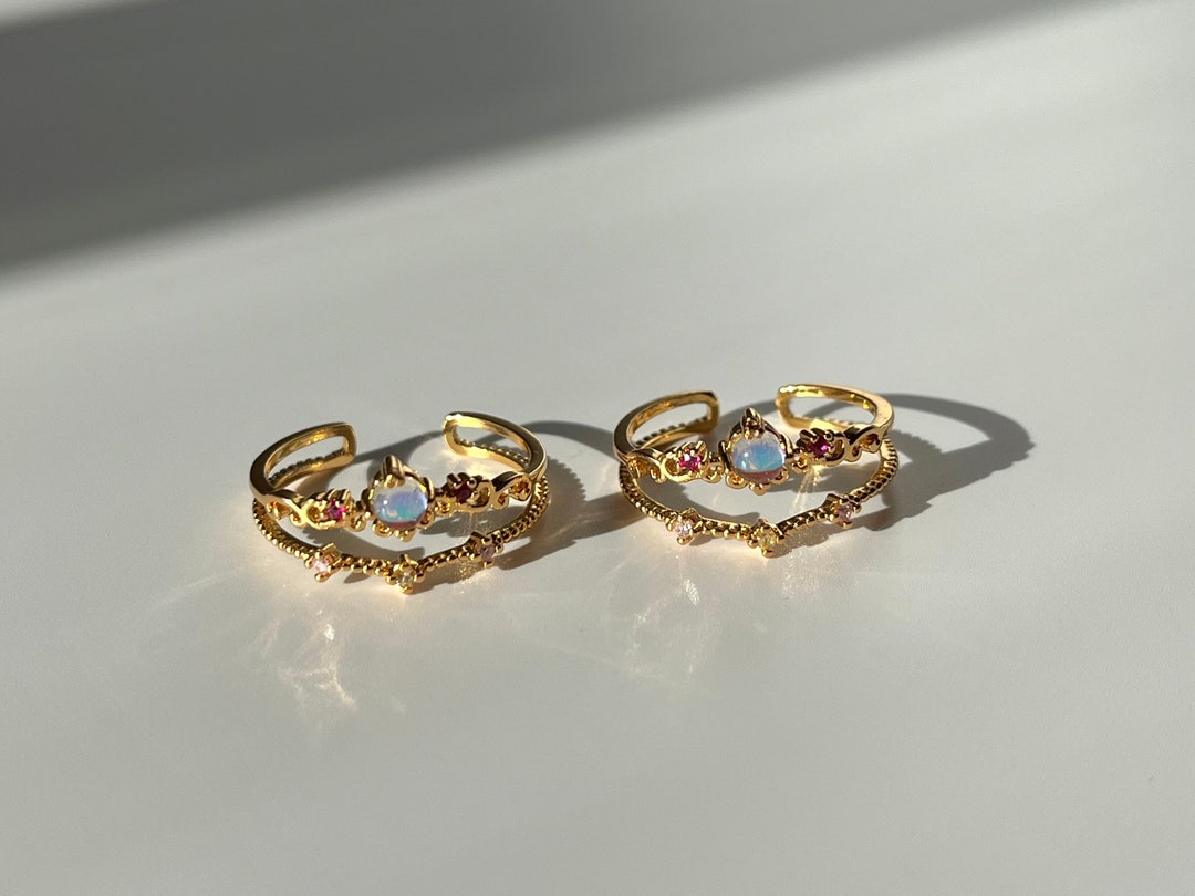 Princess Jewelry, Adjustable Ring, Princess Ring - Etsy