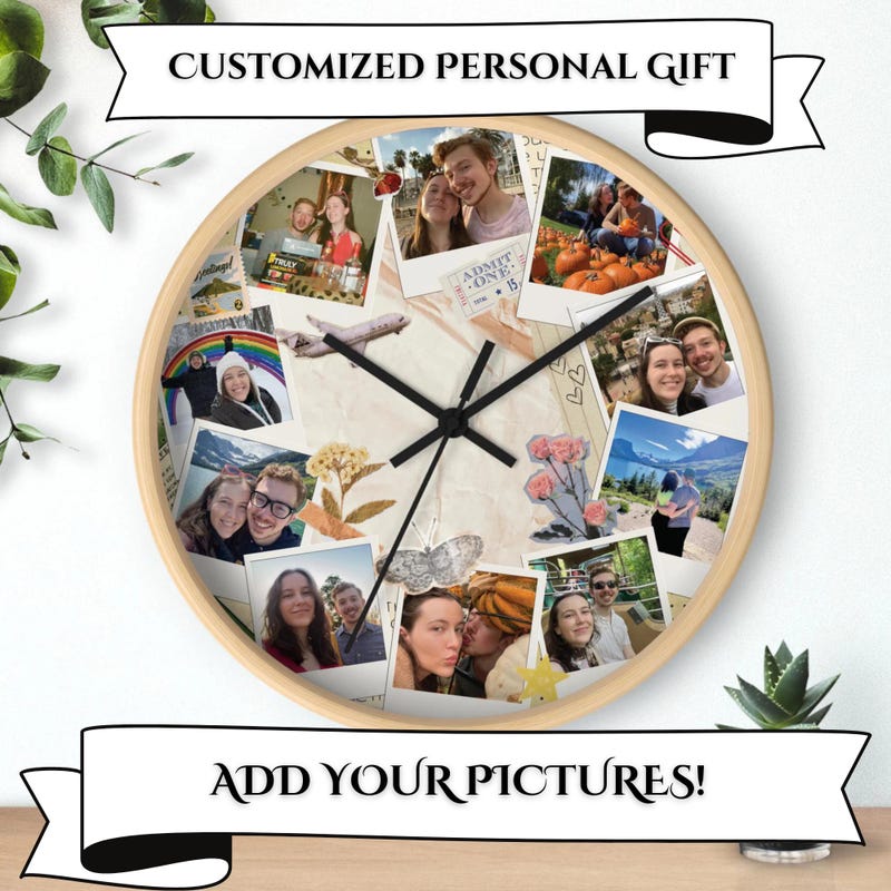 Clock Collage - Etsy
