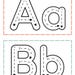 Alphabet Flashcards & Tracing Activity for Kids | Printable A-Z ...