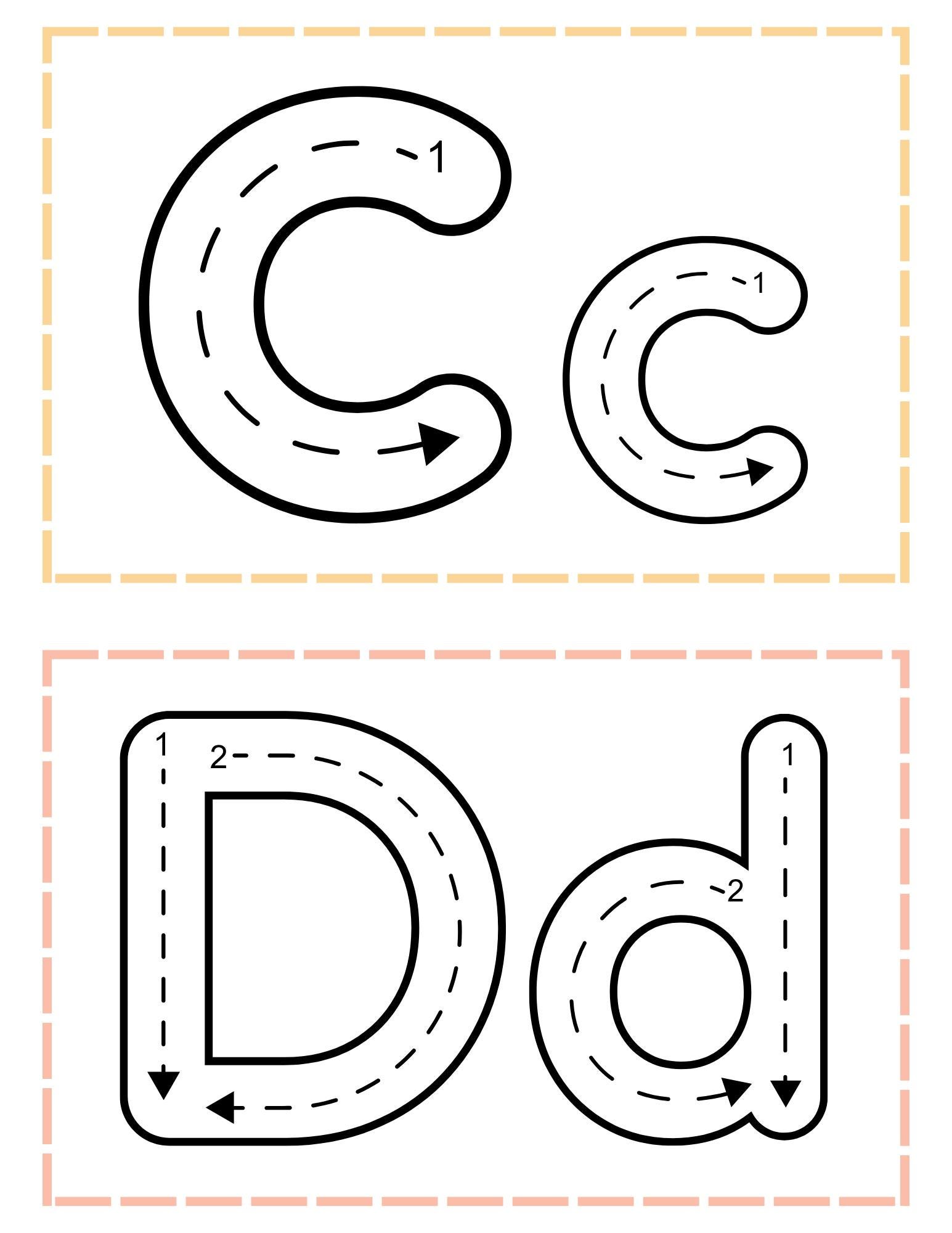 Alphabet Flashcards & Tracing Activity for Kids | Printable A-Z ...