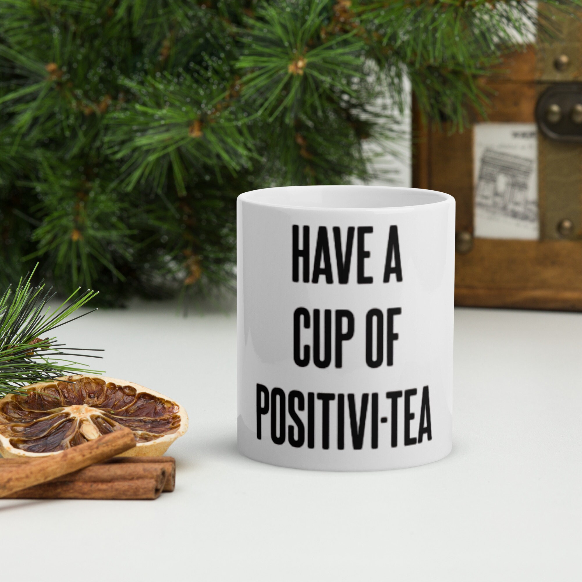 Have a Cup of Positivi-tea Mug - Etsy