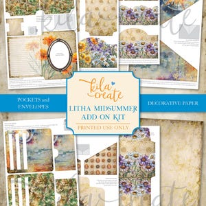 Litha Midsummer Add on Kit, Summer Solstice Pagan Holiday, Sun, Wheel ...