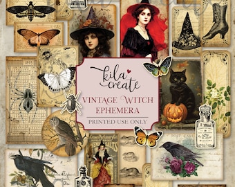 Vintage Steampunk Ephemera Pack, Victorian Ephemera, Junk Journal Kit ...