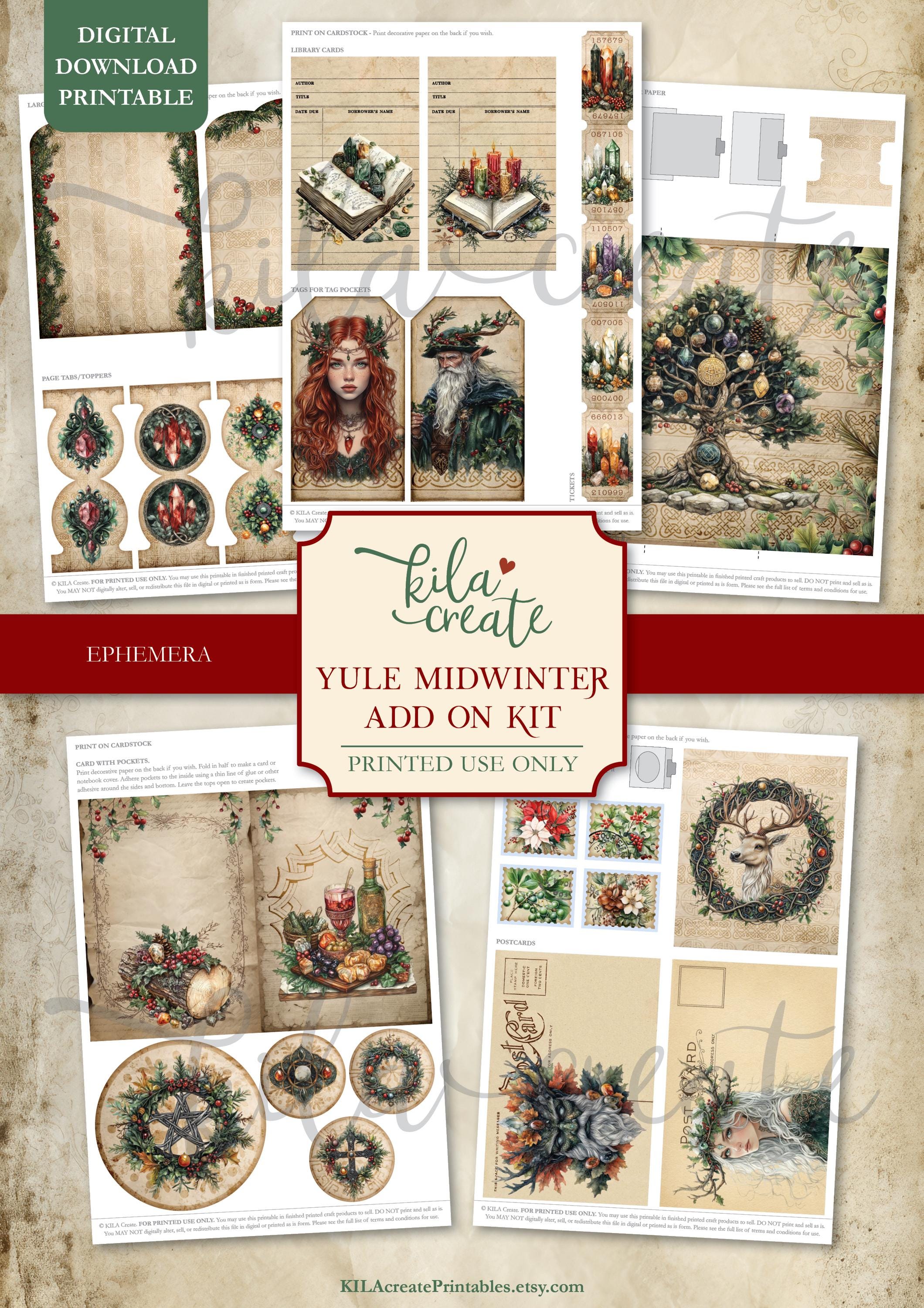 Yule Midwinter Add on Kit, Winter Solstice Pagan Holiday, Yuletide ...