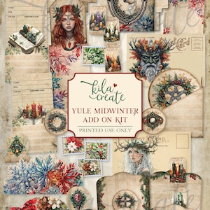 Yule Midwinter Add on Kit, Winter Solstice Pagan Holiday, Yuletide ...