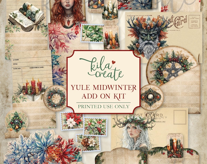 Yule Midwinter Add on Kit, Winter Solstice Pagan Holiday, Yuletide ...