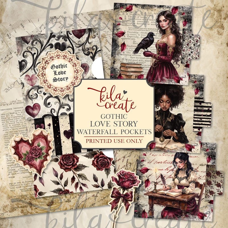 Gothic Story Templates - Etsy